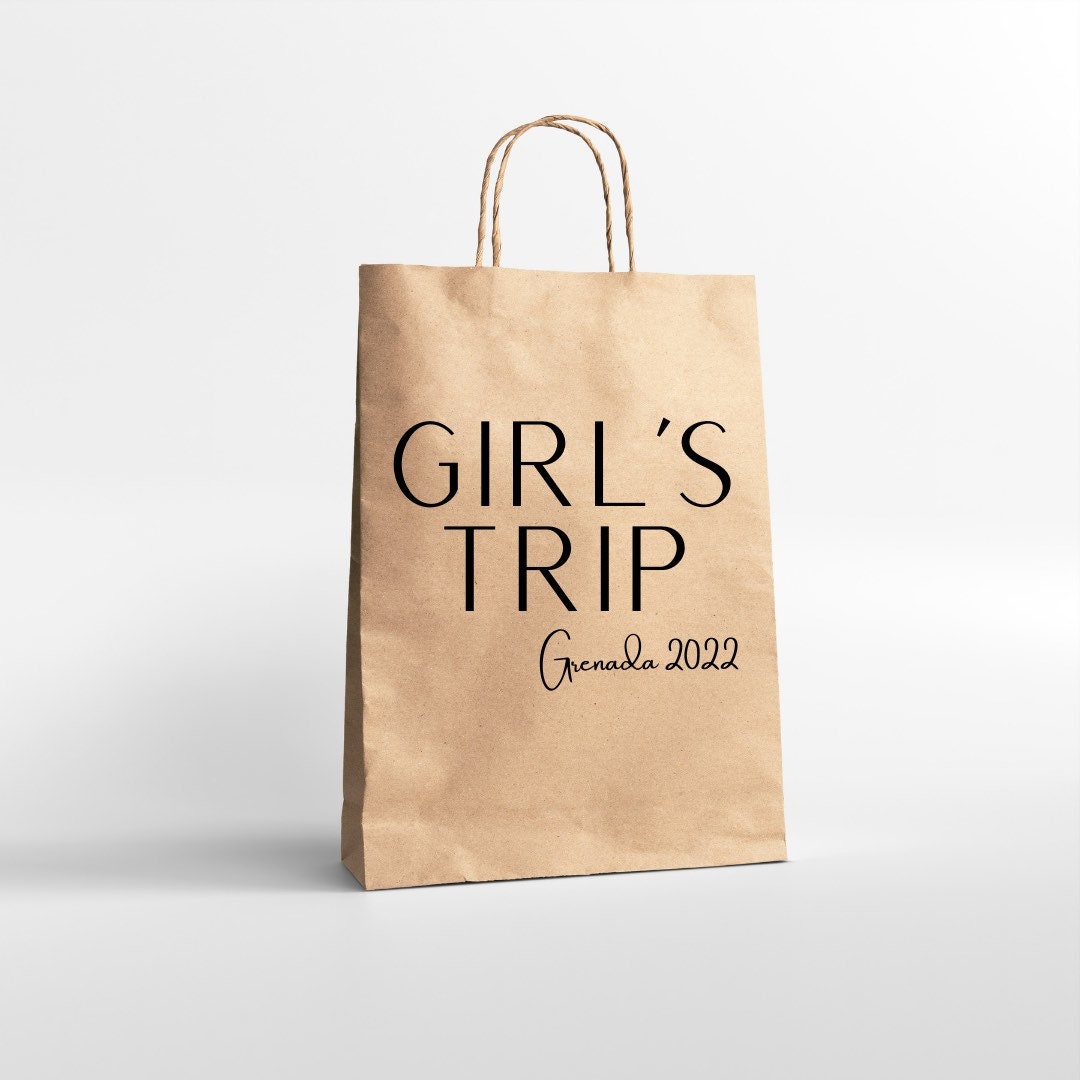 Girls Weekend Gift Bag Girls Getaway Gift Bag - Etsy