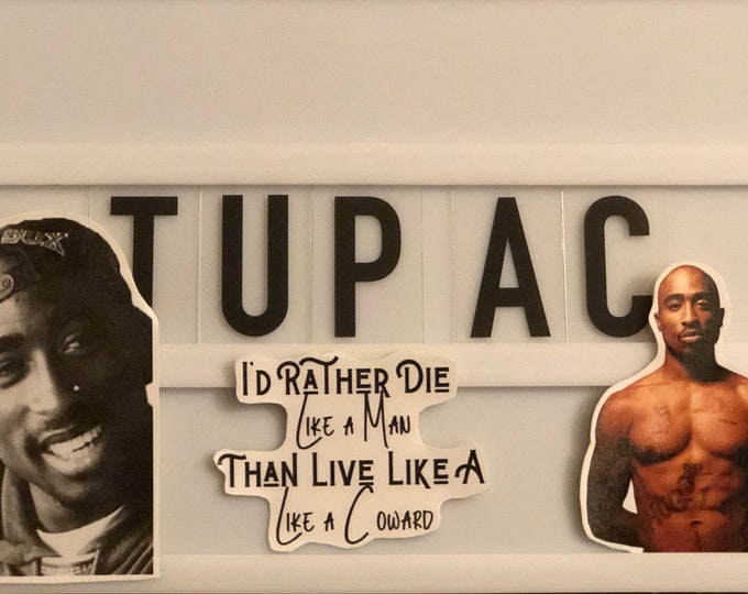 Tupac Sticker, 2pac Shakur Decal, Tupac Png, Tupac Print, Tupac Gifts ...