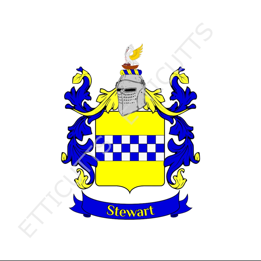 Stewart Coat of Arms Family Crest PDF Download, Printable Coat of Arms ...