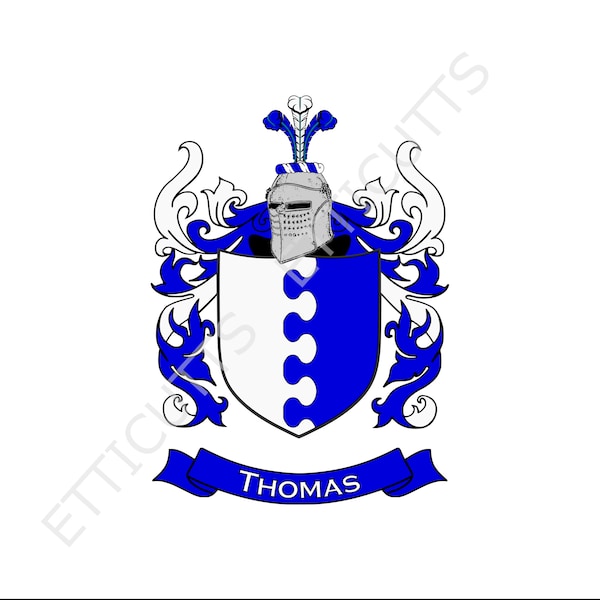 Thomas Coat of Arms - Etsy