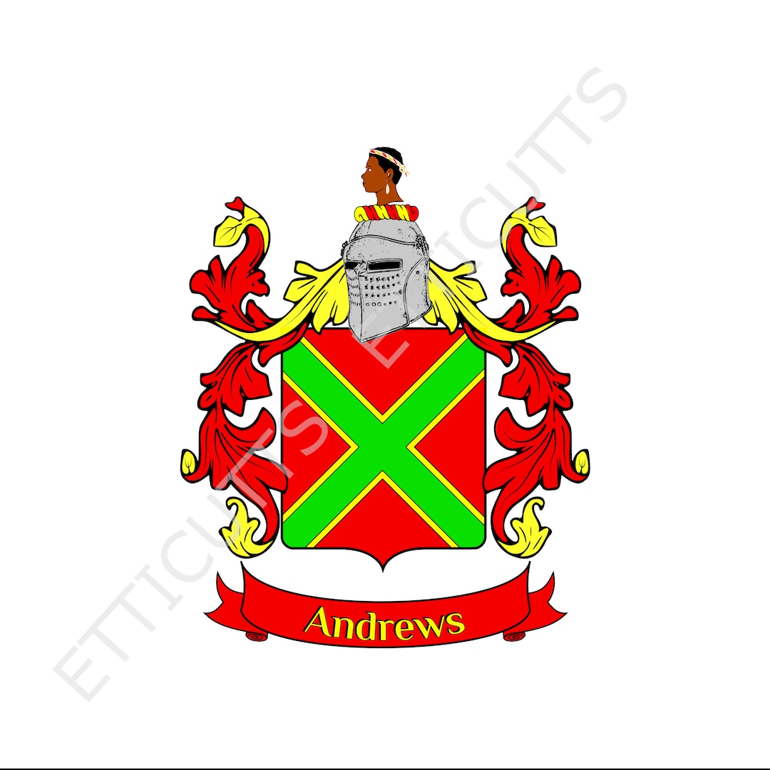 Andrews Coat of Arms Family Crest PDF Download, Printable Coat of Arms ...