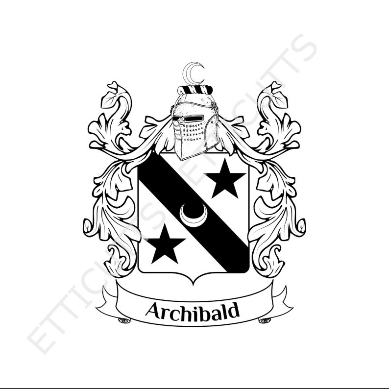 Archibald Coat of Arms Family Crest PDF Download, Printable Coat of ...