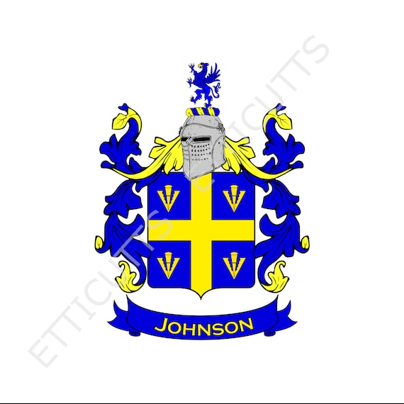 Johnson Family Crest Motto