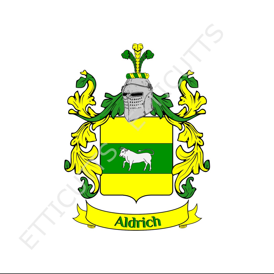 Aldrich Coat of Arms Family Crest PDF Download, Printable Coat of Arms ...