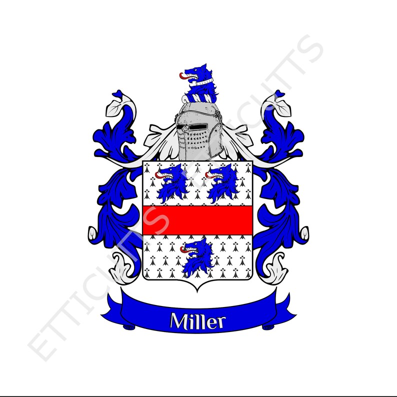 Miller Coat of Arms Family Crest PDF Download, Printable Coat of Arms ...