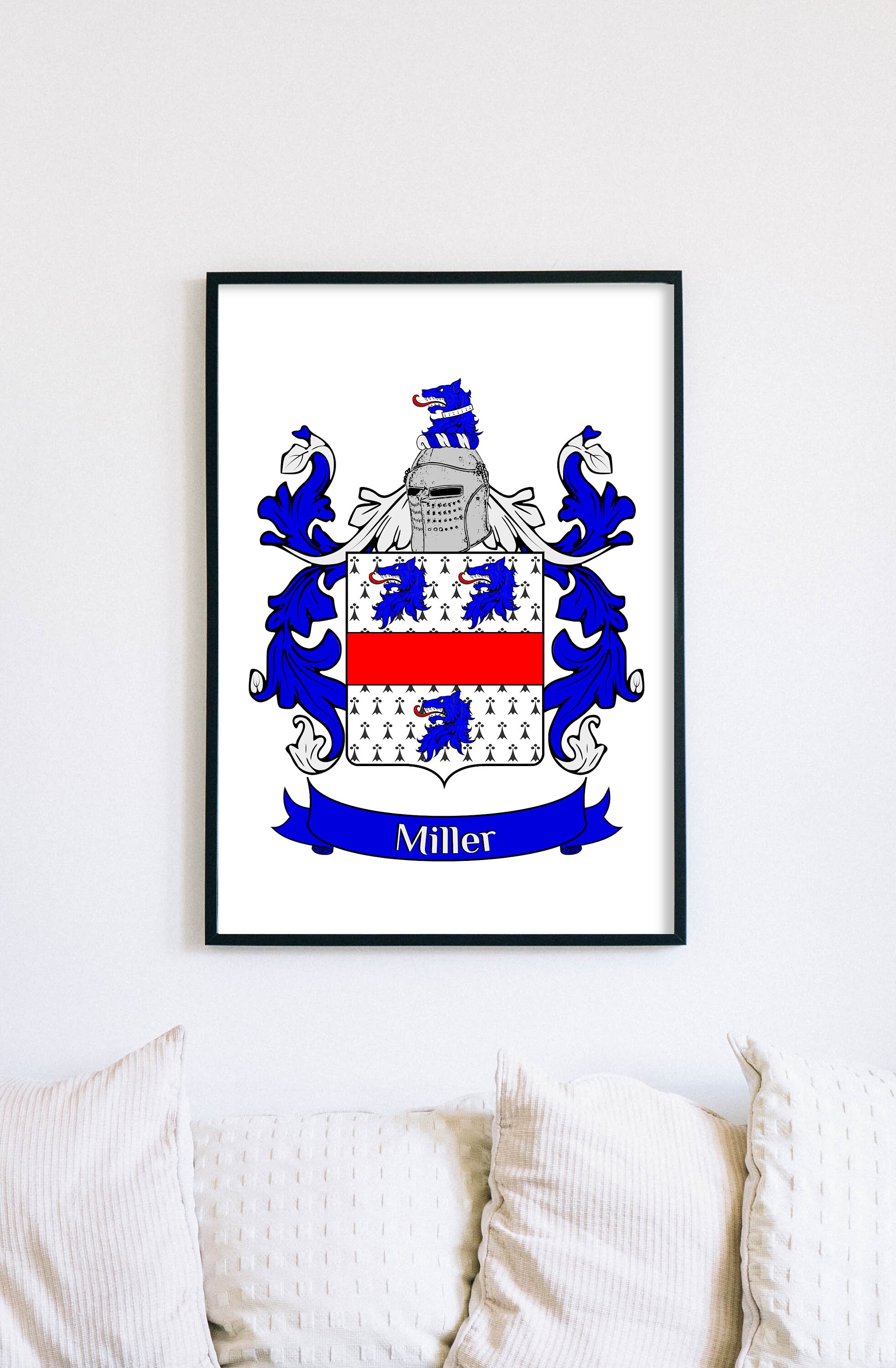 Miller Coat of Arms Family Crest PDF Download, Printable Coat of Arms ...