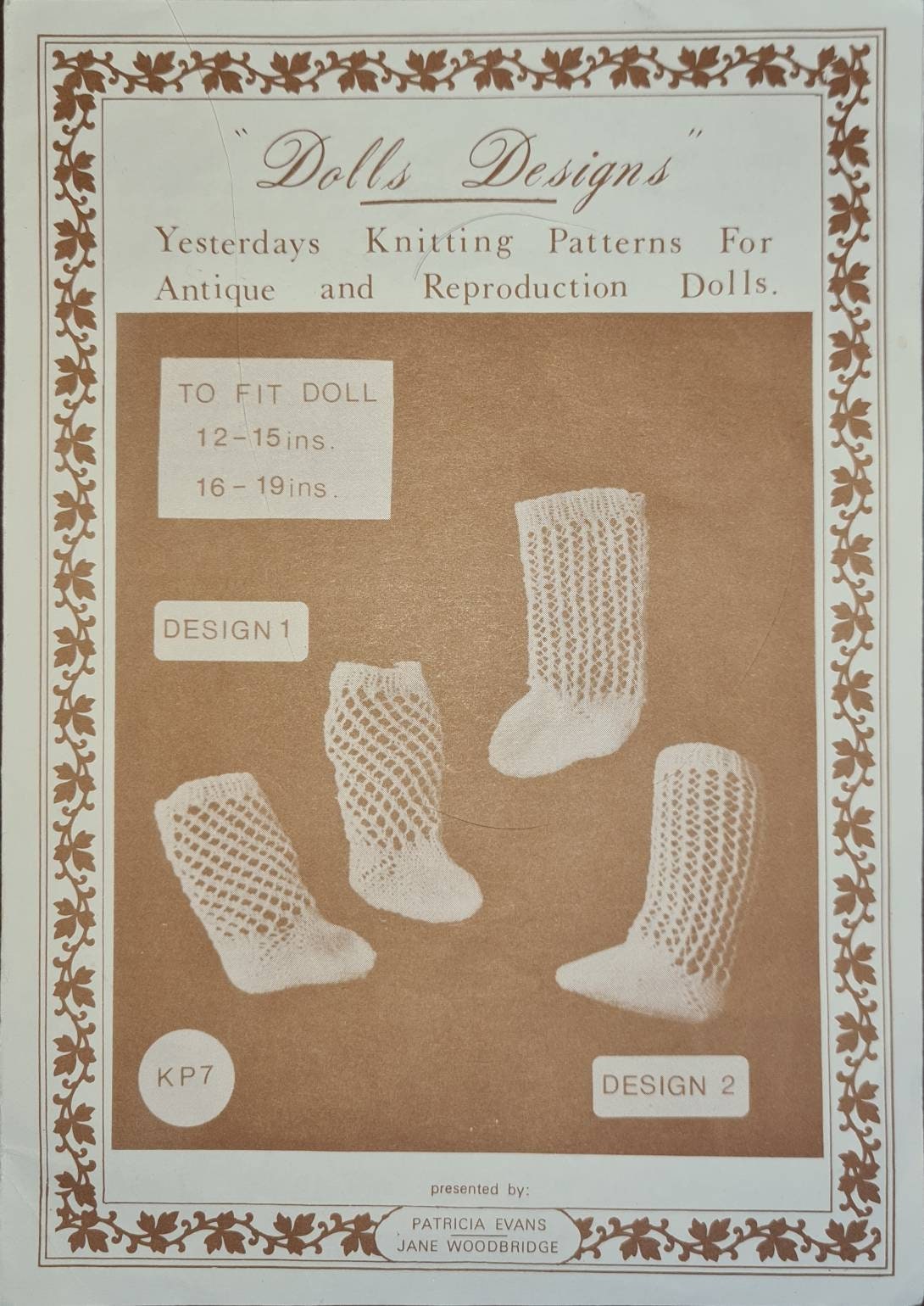 PDF - Dolls Designs - Pattern for Antique and Reproducton Dolls - 2 ...