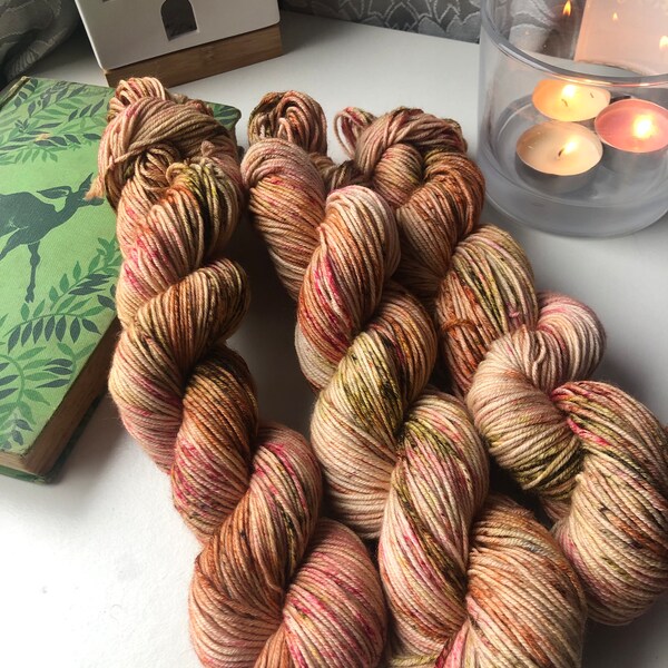 Hand Dyed Dk Yarn - Etsy