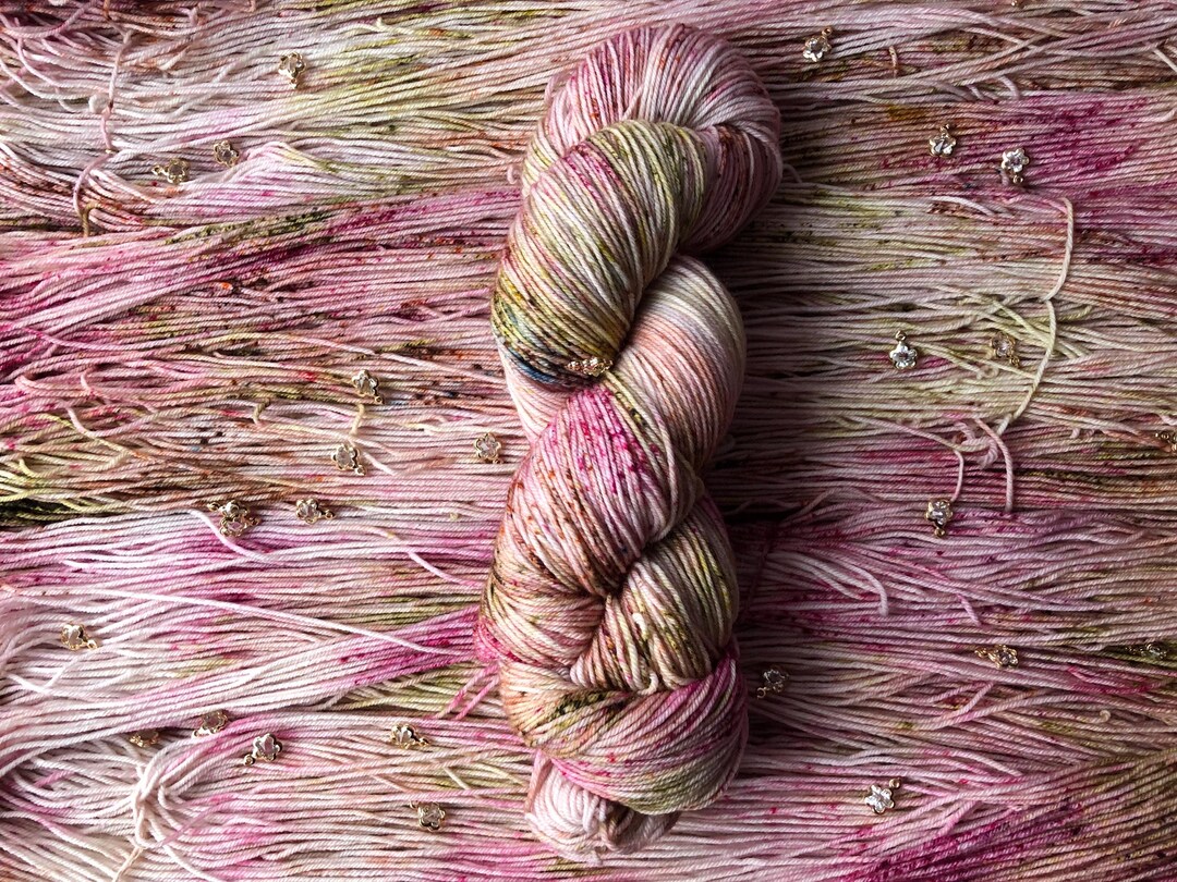 Rose Tea With Milk Hand Dyed Yarn - Etsy