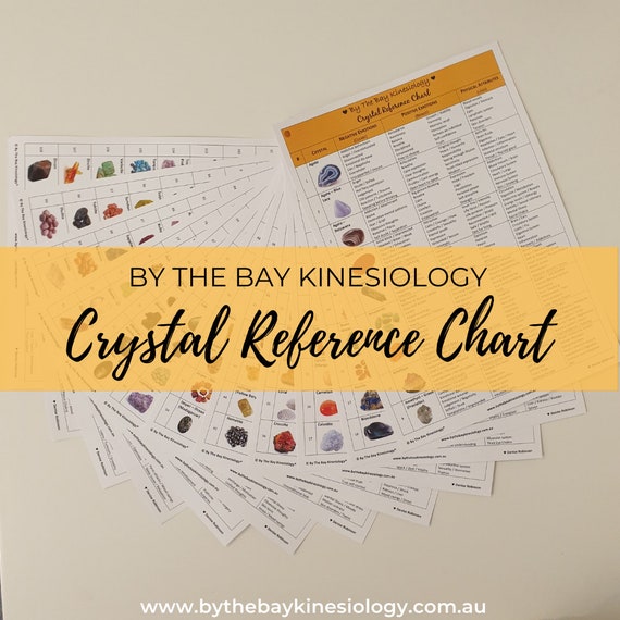 Crystal Reference Chart | Etsy