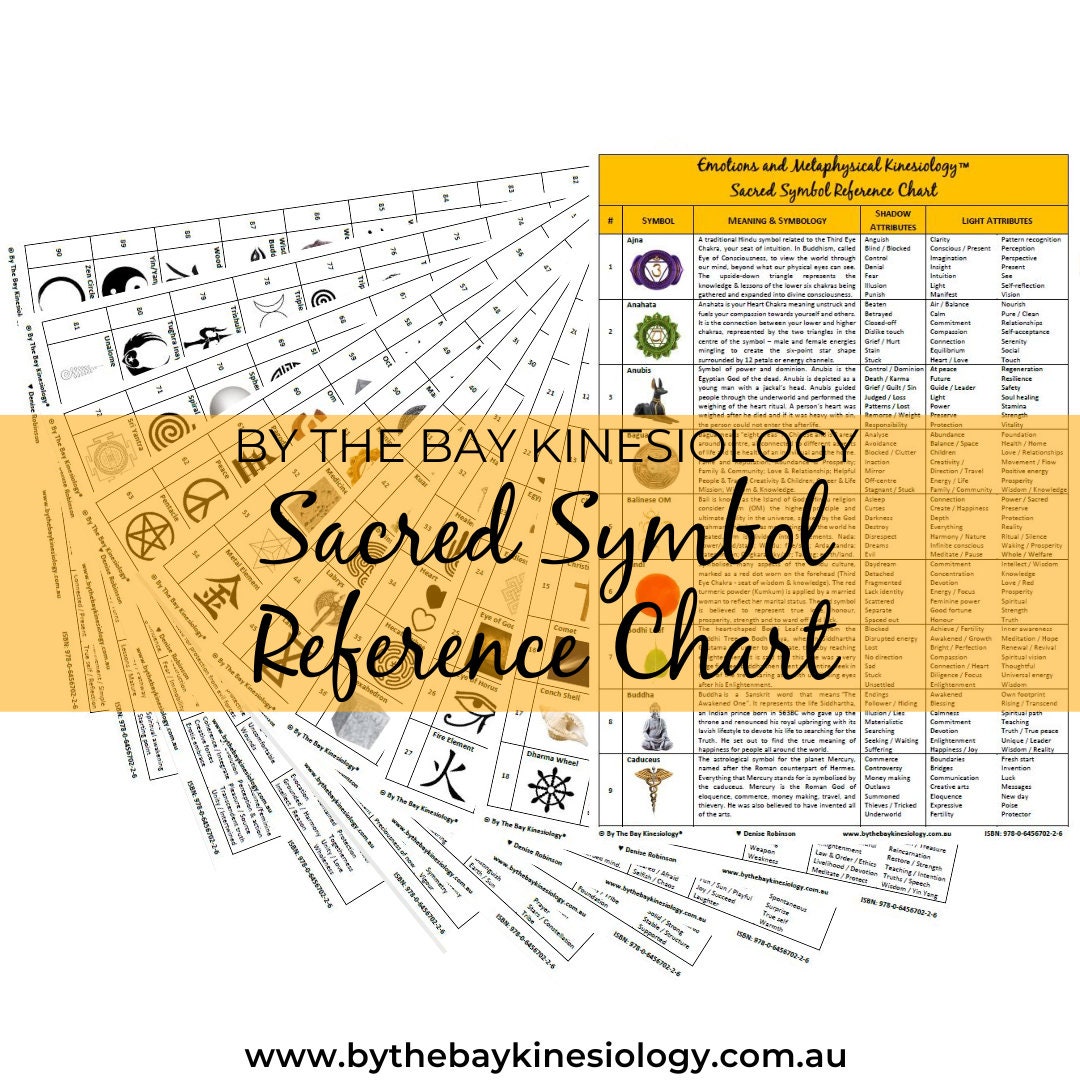 Sacred Symbol Reference Chart (PDF Digital Download) - Etsy