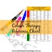 Colour Therapy Chart (PDF Digital Download) - Etsy