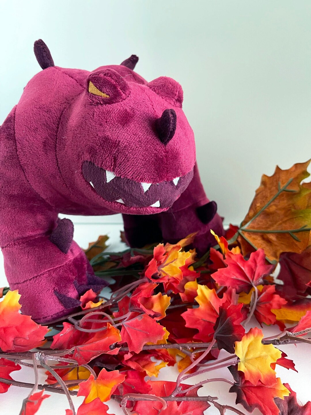 Old School Runescape Inspired - Jad Pet Plushie - Etsy