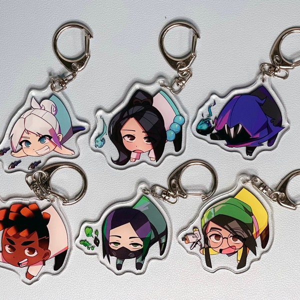 Valorant Keychain - Etsy