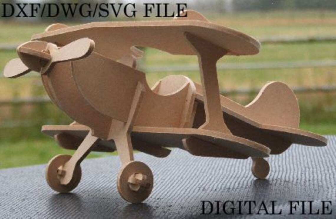 DXF/DWG Plane File/home Decor/laser Cut File/cnc Milling/diy/crafts ...