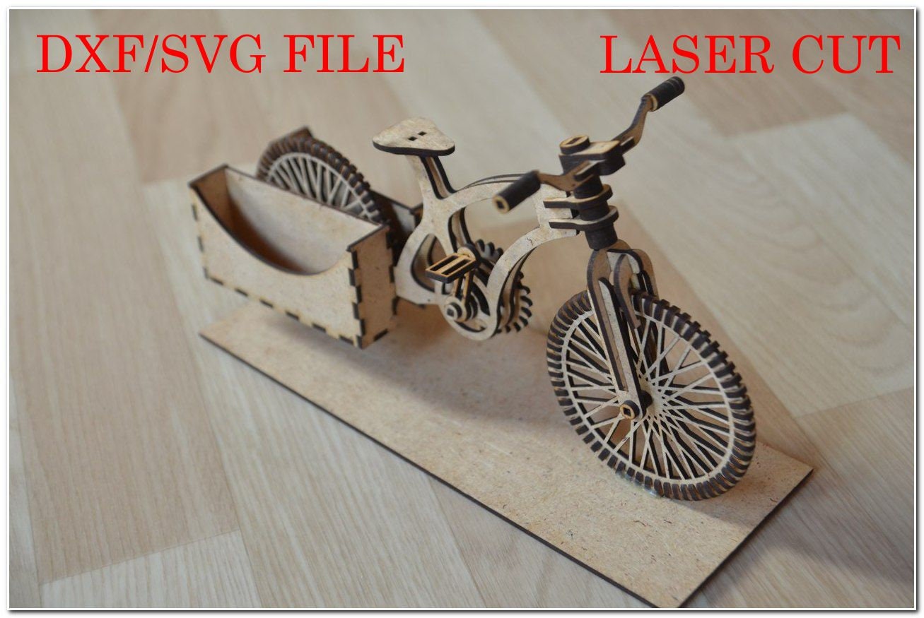 DXF/DWG Bike File/home Decor/laser Cut File/cnc Milling/diy/crafts ...