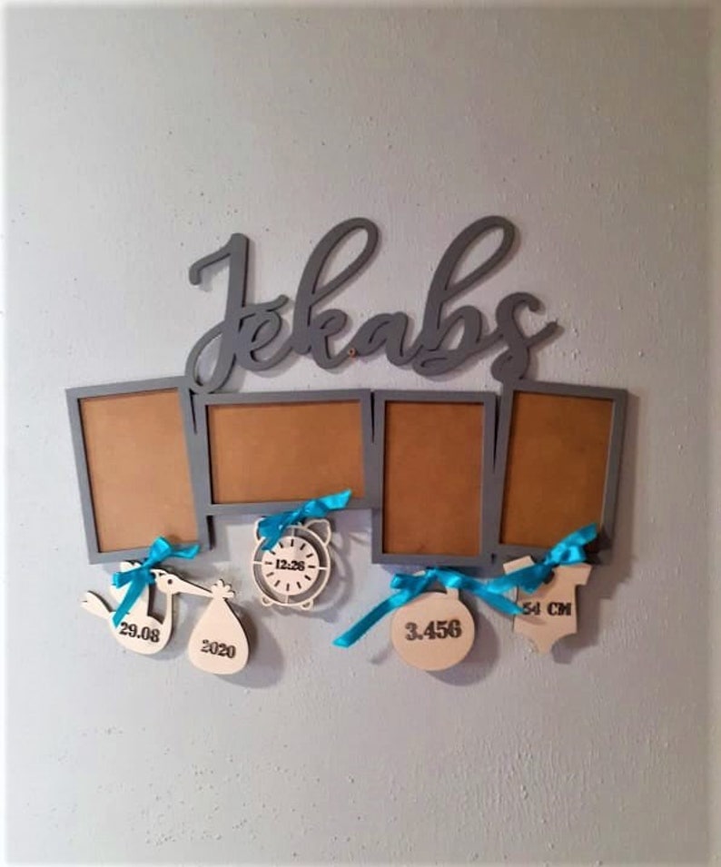 Customize Wooden New Born Baby Frame/ Perfect Home Decoration/ - Etsy
