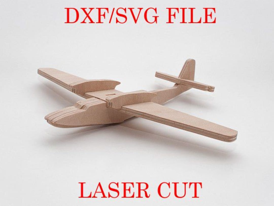 DXF/DWG Plane File/home Decor/laser Cut File/cnc Milling/diy/crafts ...
