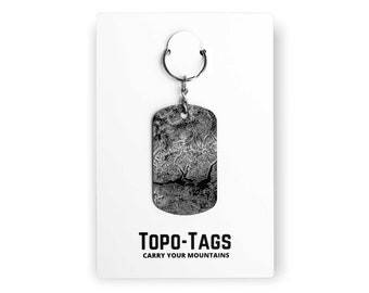 Rocky Mountain Keychain - Etsy