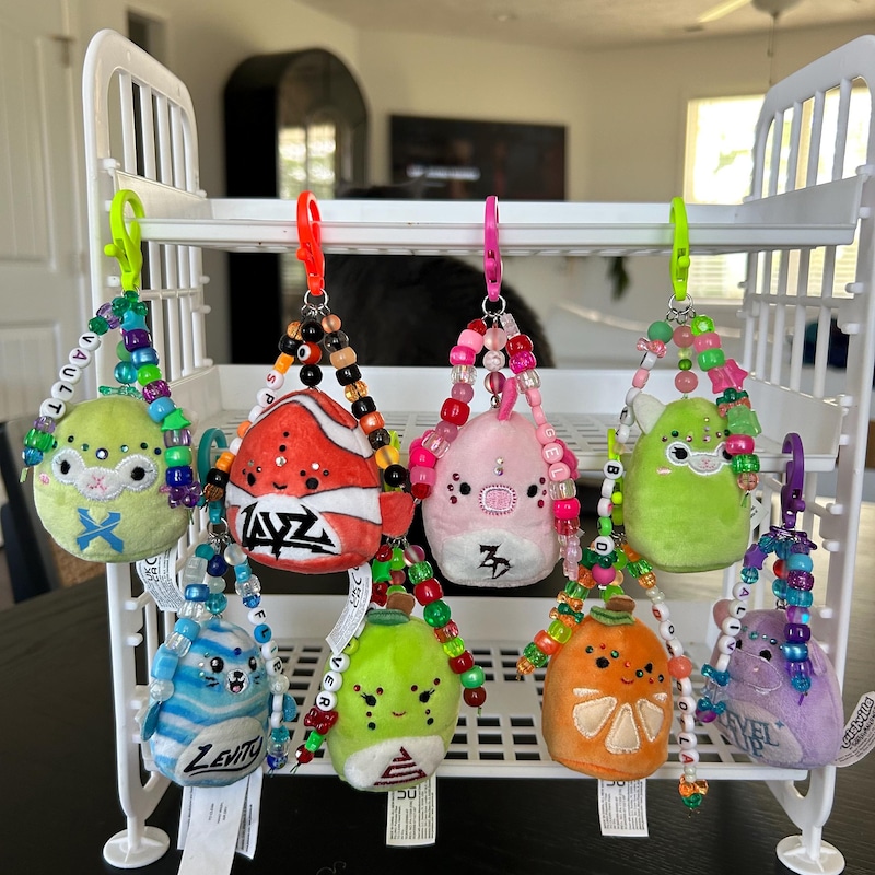 Squishy Keychain - Etsy