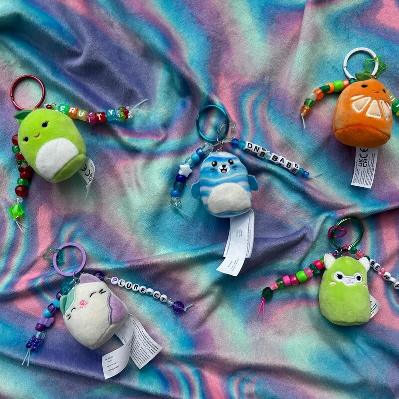 Squishy Keychain - Etsy