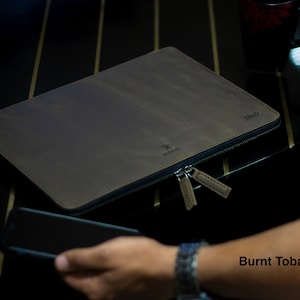 Leather Sleeve Case Cover for Samsung Galaxy Book5, Book 4, Pro Ultra ...