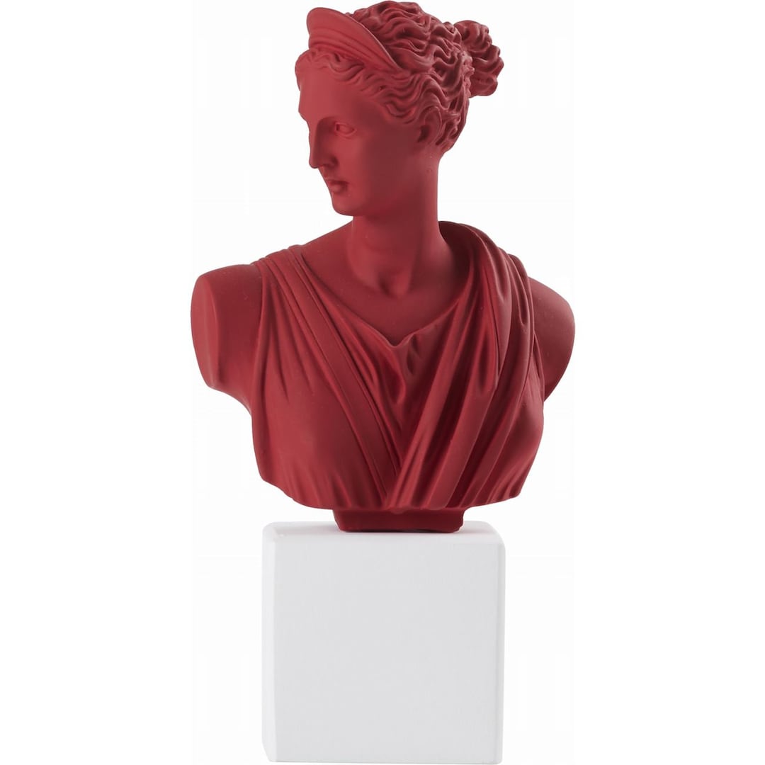 Artemis Bust Medium Greek Statue | Handmade Greek Goddess Art Sculpture ...