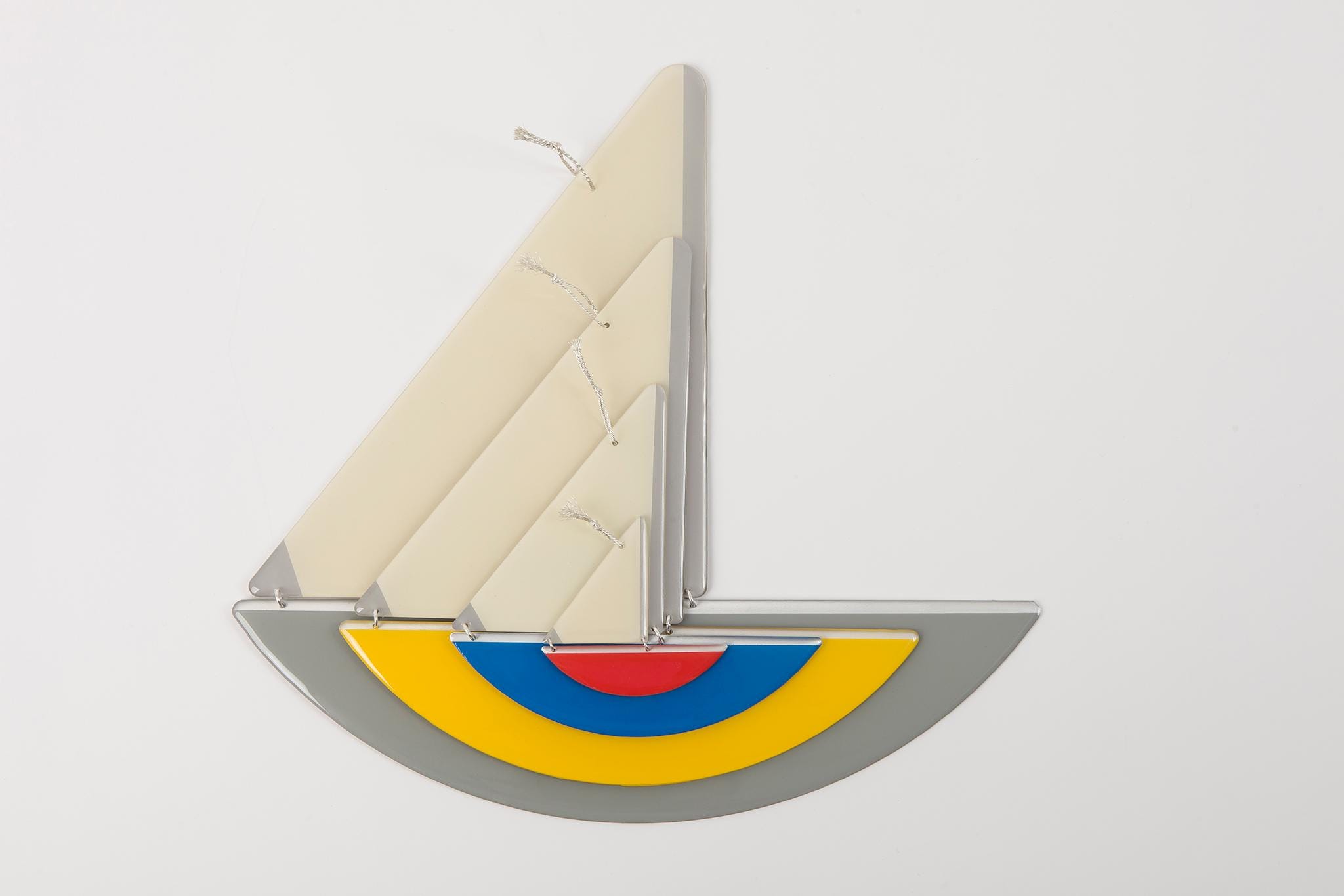 Wall Mounted Aluminium Bronze Boat | Unique Greek Decor | Cultural ...