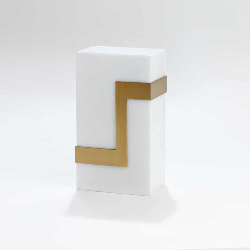 ANAKTAE Rhoe Bookends | Handcrafted Decorative Bookends | Unique Greek ...