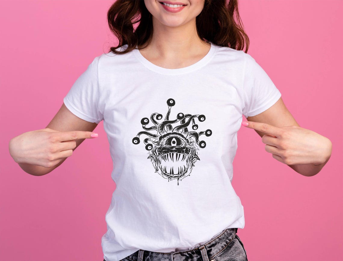 Beholder Svg Vector Clipart for Cricut, Beholder Shirt, D and D Svg ...
