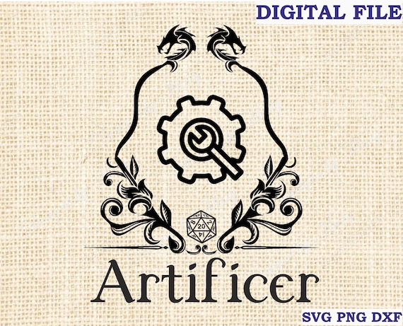 Artificer Svg Dnd Class Emblem Dnd Rpg Svg Dungeons and - Etsy Australia