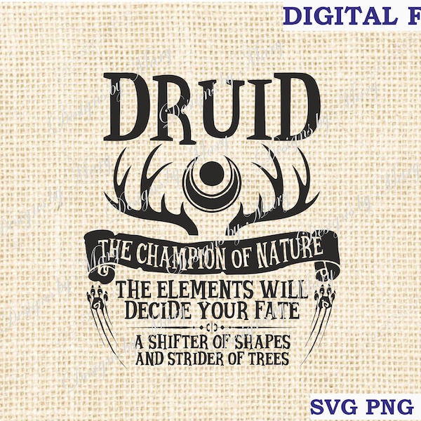 Dnd Druid - Etsy