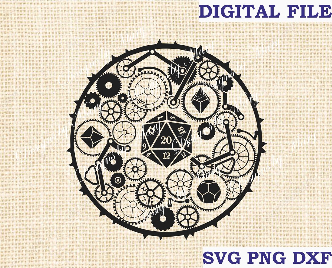 Dnd Svg, D and D Svg, Dungeons and Dragons SVG Svg Dice 20 Magic, Png ...