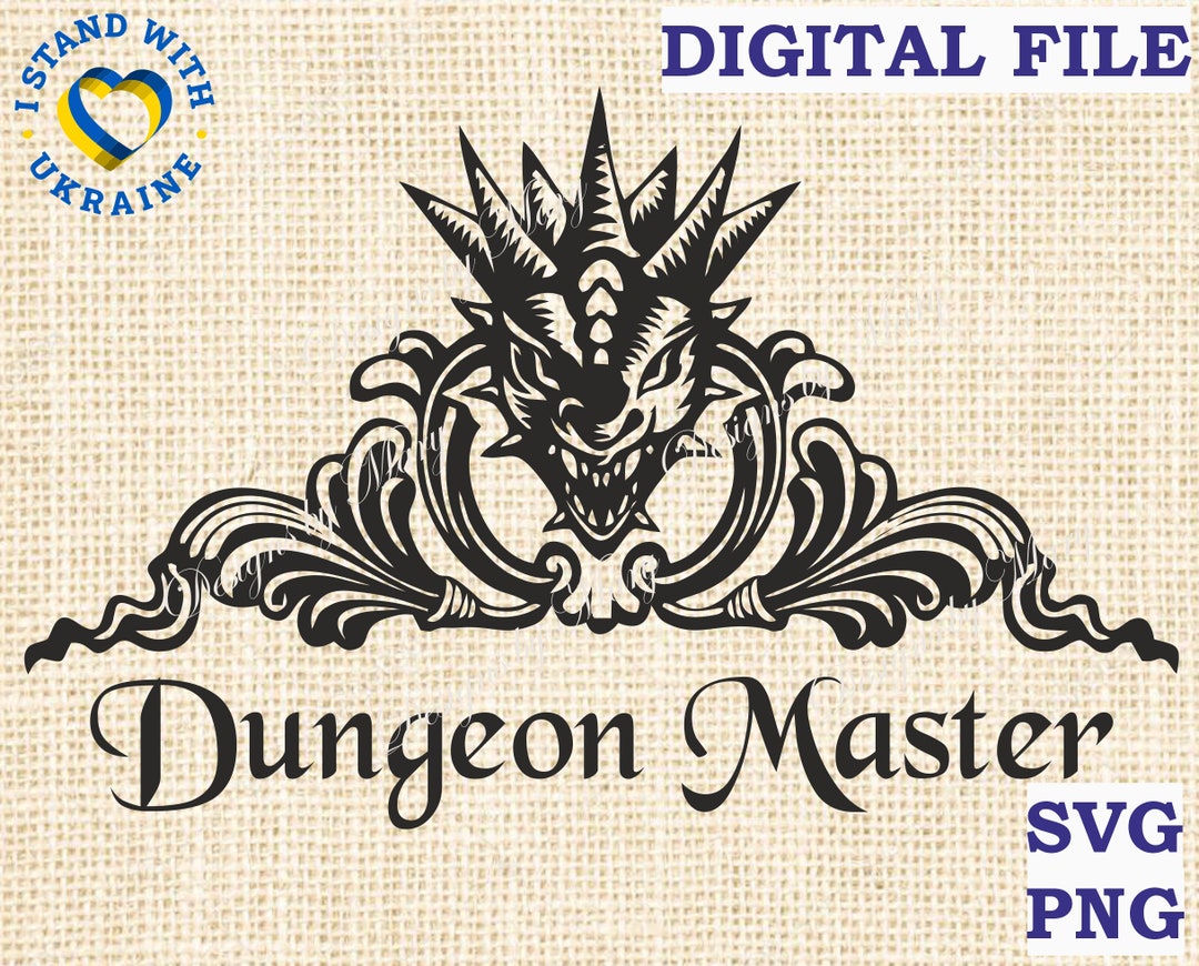Dungeon Master Svg, Dungeons and Dragons Svg, Dnd Shirt Svg, Dragon Svg ...