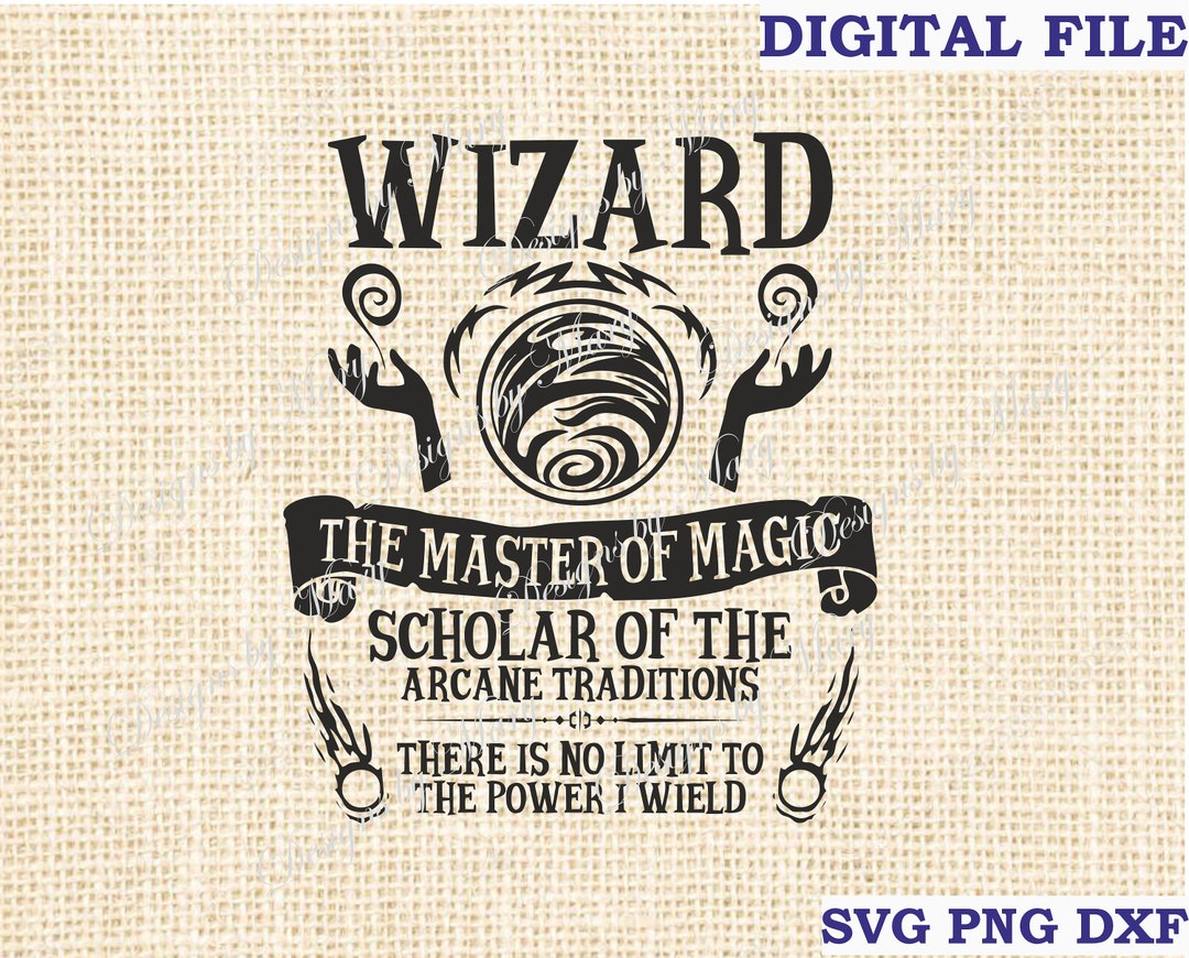 Wizard Svg, Wizard Class Emblem Svg, Dungeons and Dragons Svg, Files ...
