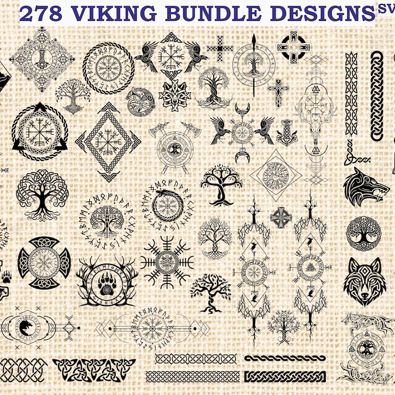 Christmas Viking Card - Etsy