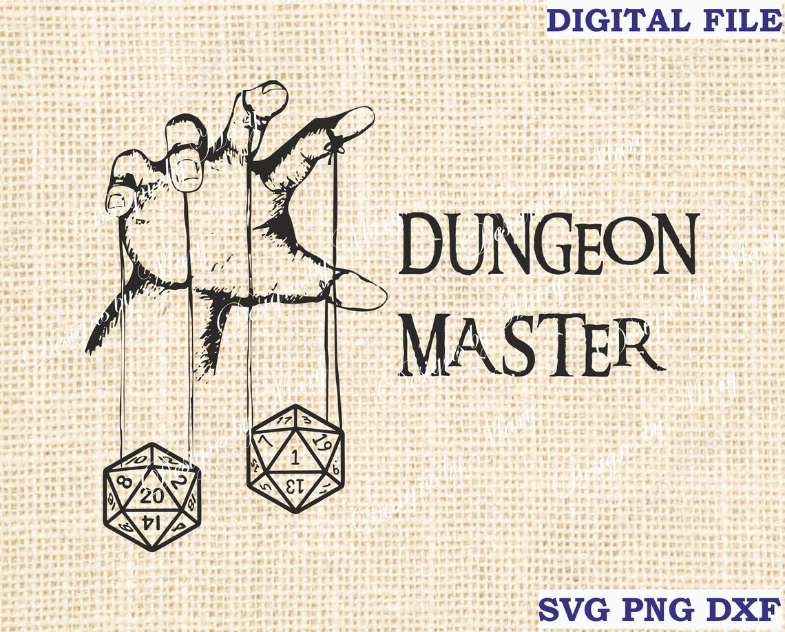Dnd Dm Svg, Dungeon Master Svg, Dungeons and Dragons Svg, Dnd Shirt Svg ...