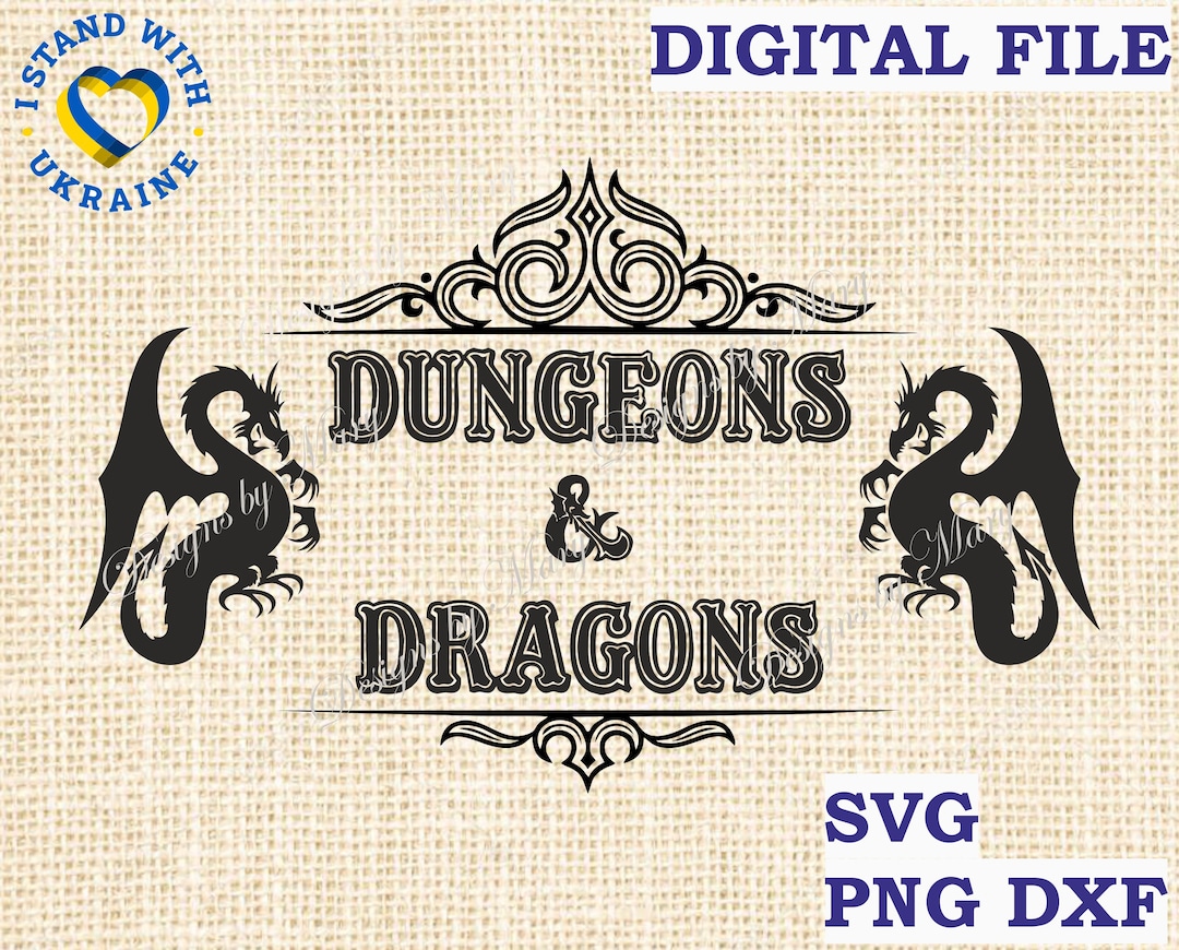 Dungeons and Dragons Svg, Dnd SVG, D N D Dm Svg, Dice Svg, D20 Svg ...