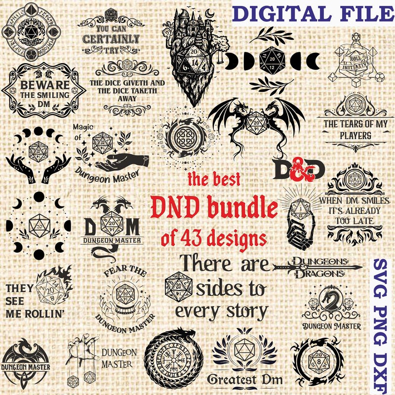 Dnd Laser Download - Etsy