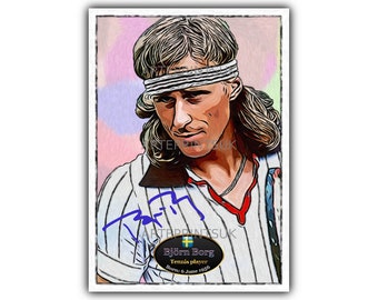Bjorn Borg Poster - Etsy