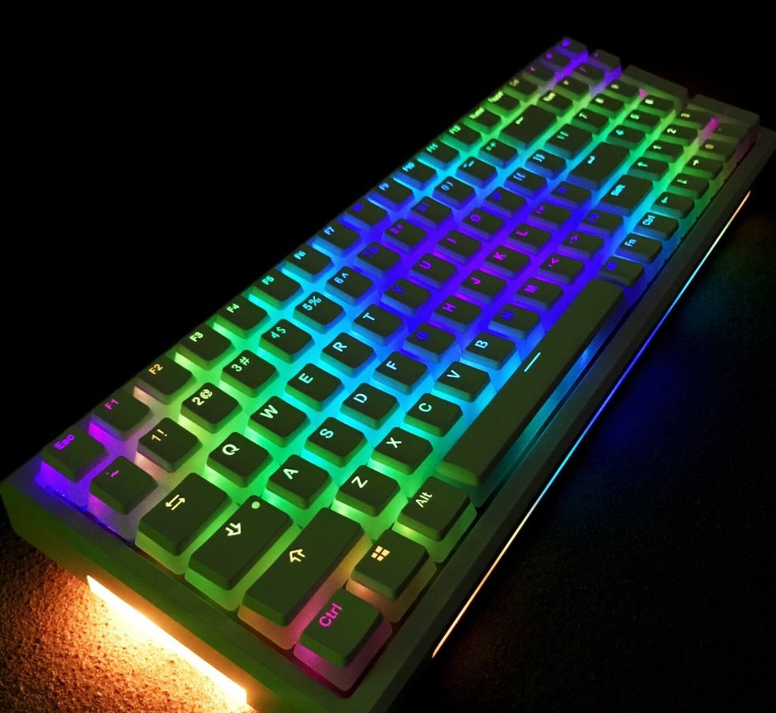 Pudding keycap set Backlit RGB Keycap 134 keycaps OEM | Etsy