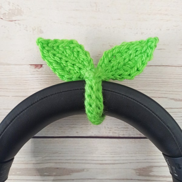 Crochet Sprout Headphone Bookmark - Etsy