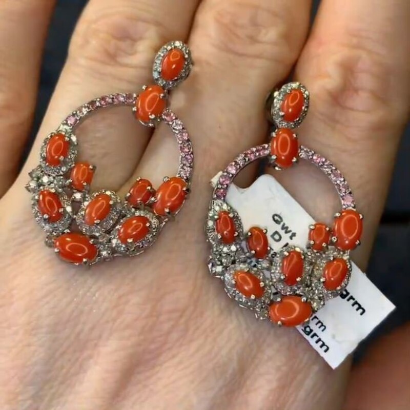 Pink Coral Jewelry - Etsy