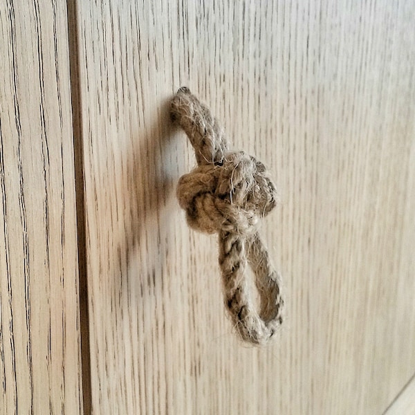 Rope Drawer Pulls - Etsy