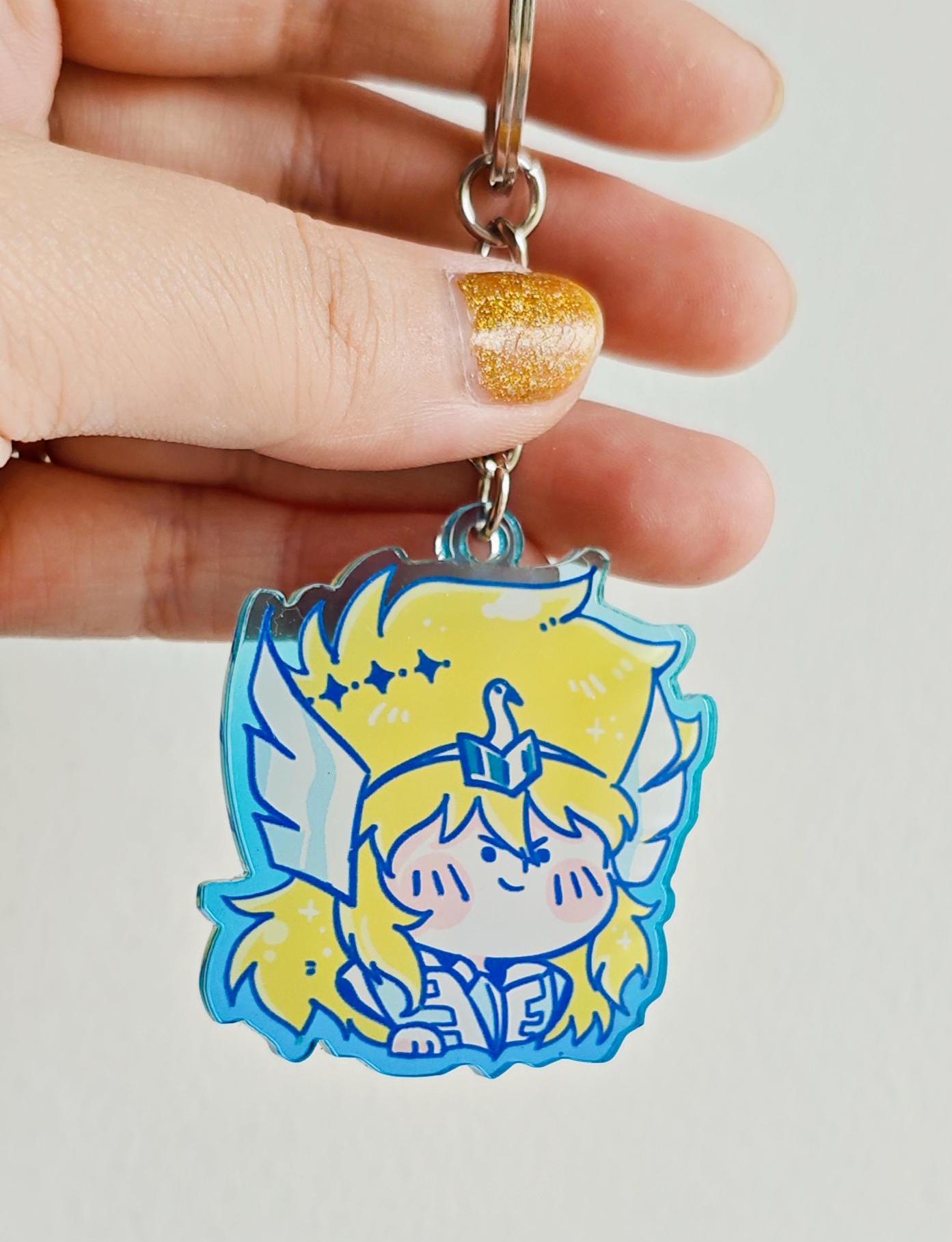Saint Seiya Keychain | GUI Design - Etsy
