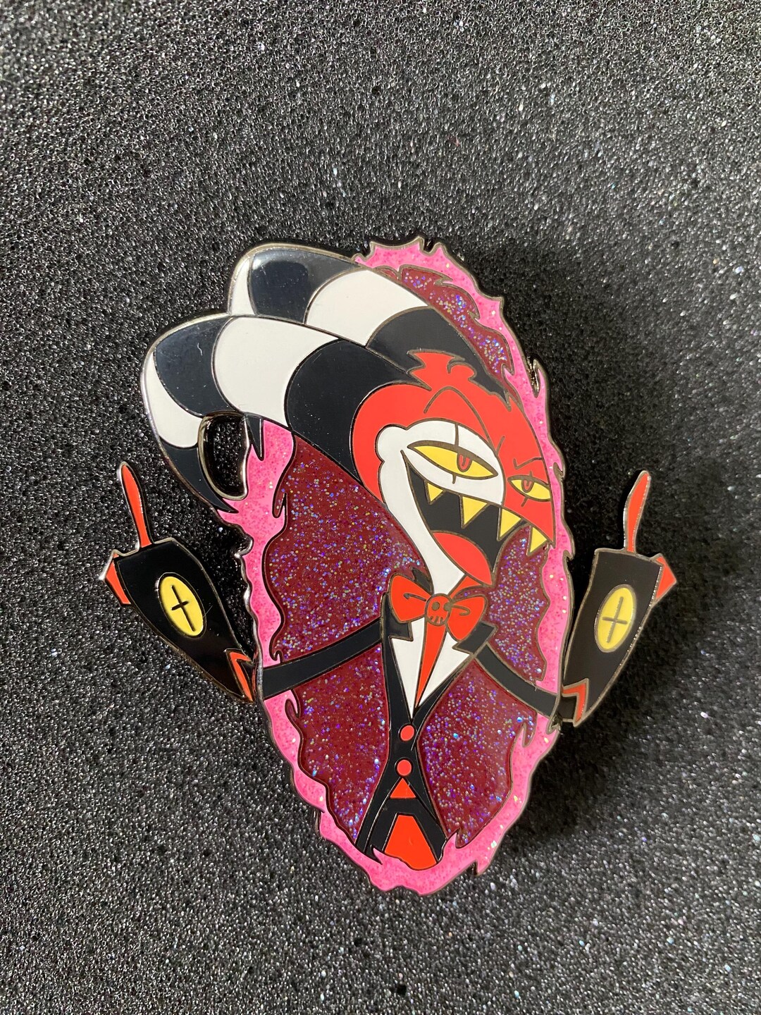 Helluva Boss Blitzo Pin With Movable Arms - Etsy