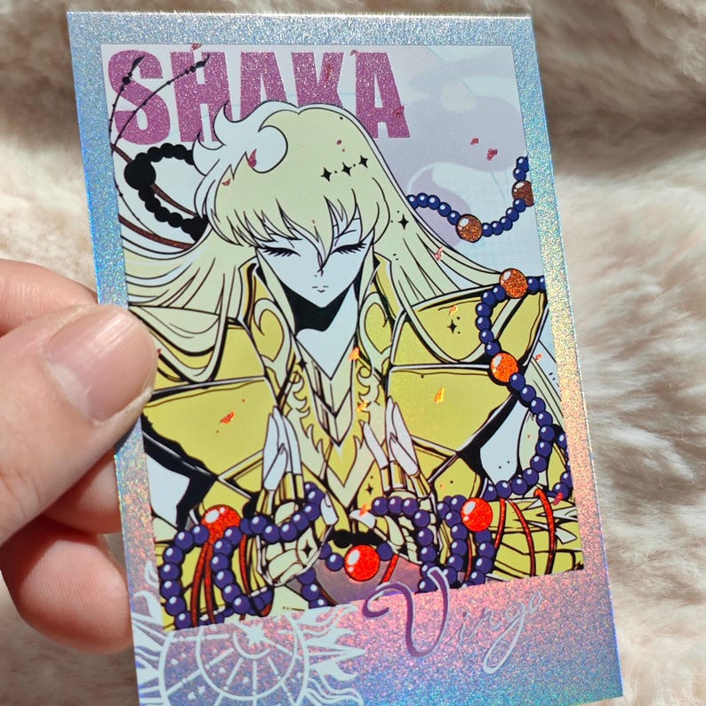 Card Golden Saint | Zodiac | Saint Seiya | GUI Design - Etsy