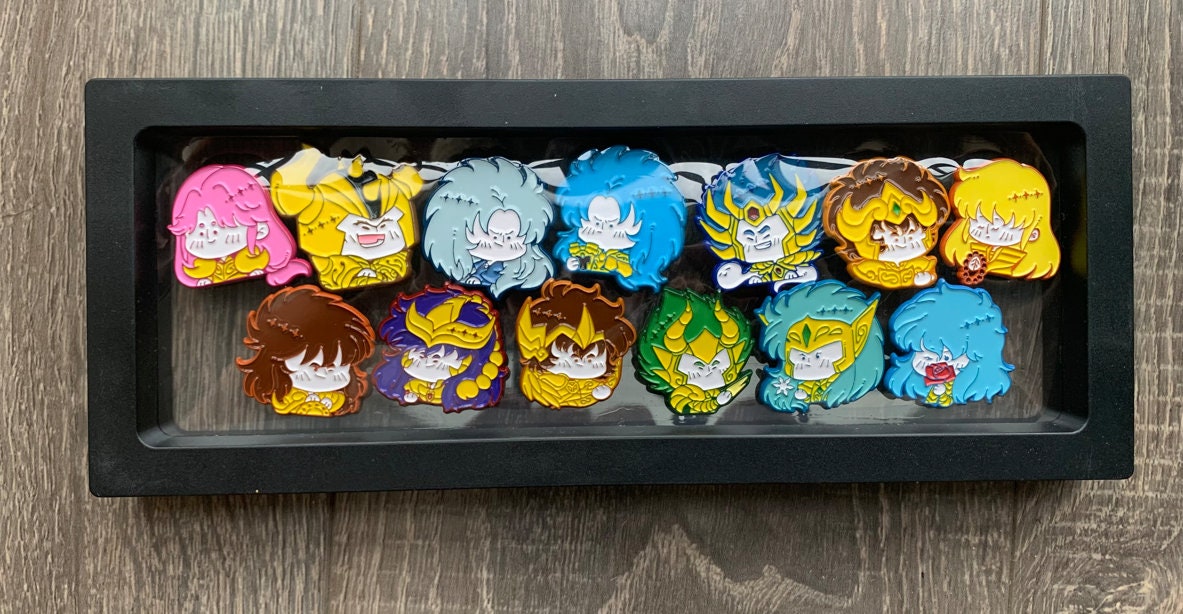 Saint Seiya Mini Enamel Pin | GUI Design - Etsy