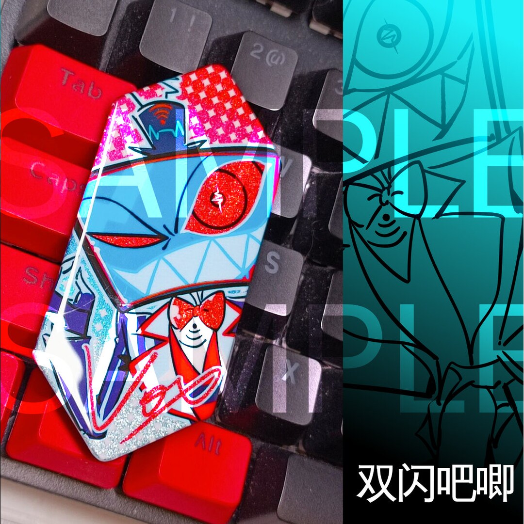 Vox Badge Hazbin Hotel | GUI Design - Etsy