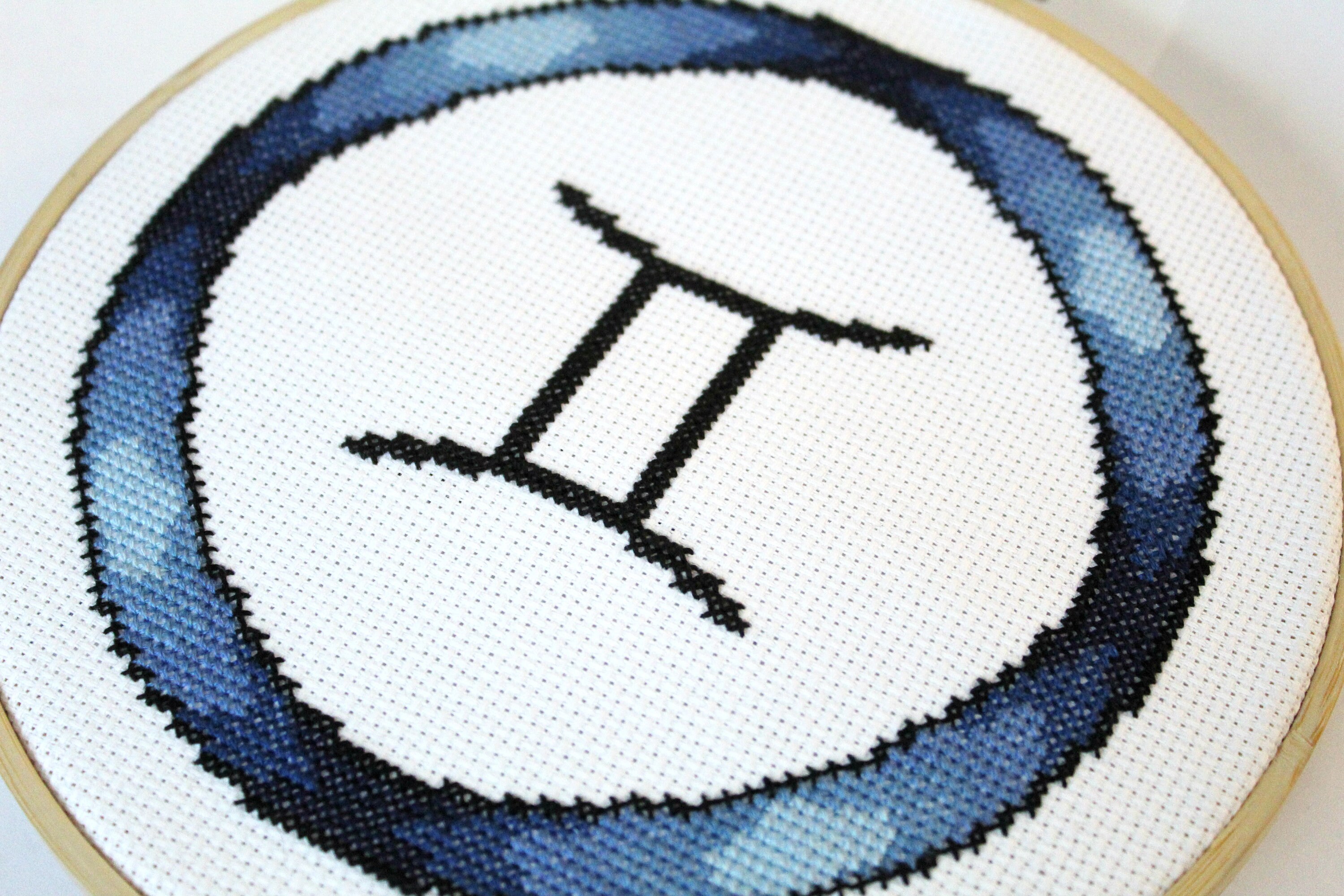 Gemini Zodiac Cross Stitch Pattern - Etsy